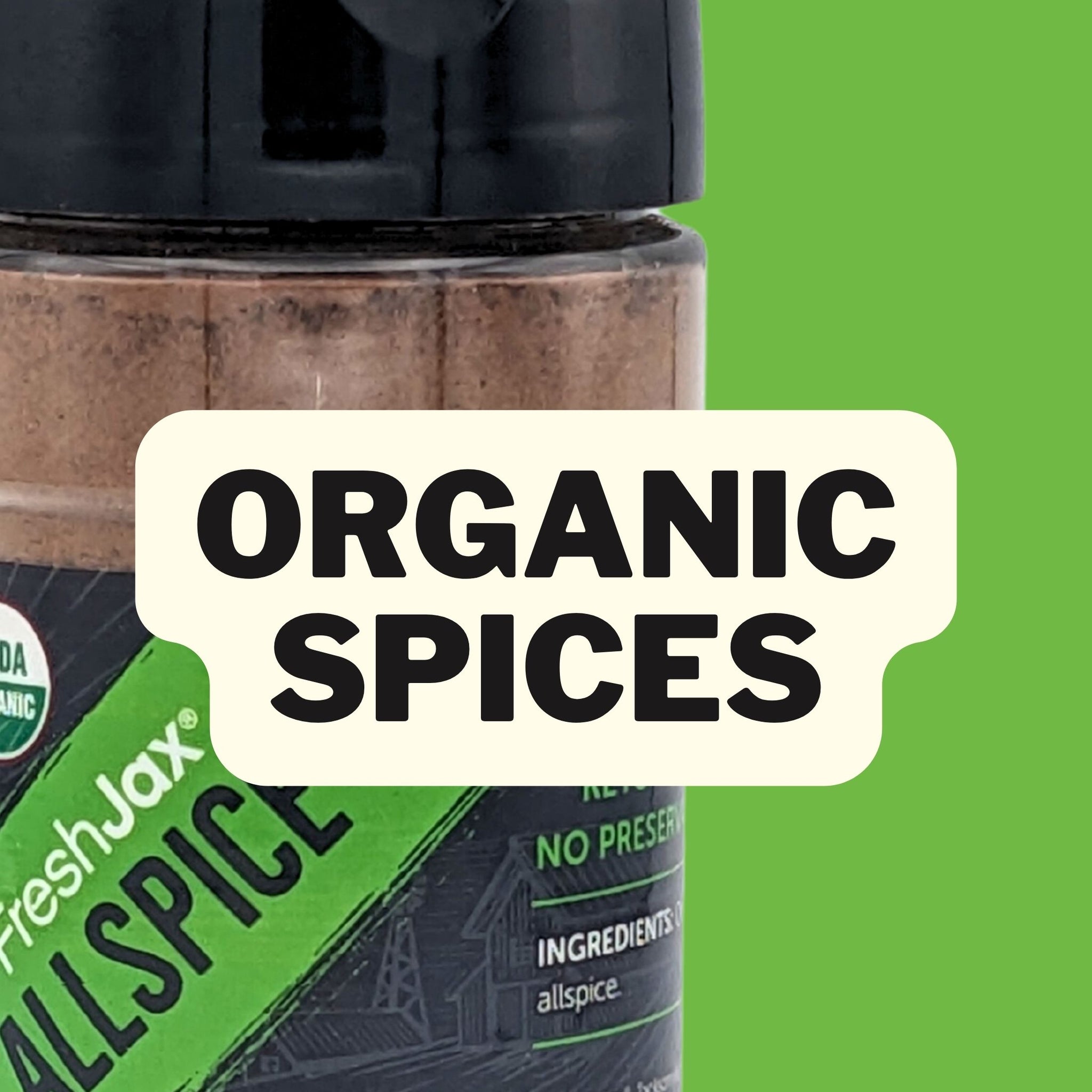 Organic Single-Ingredient Spices