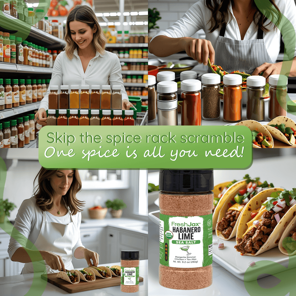 Organic Habanero Lime Sea Salt – Spicy, Zesty, and Seriously Addictive