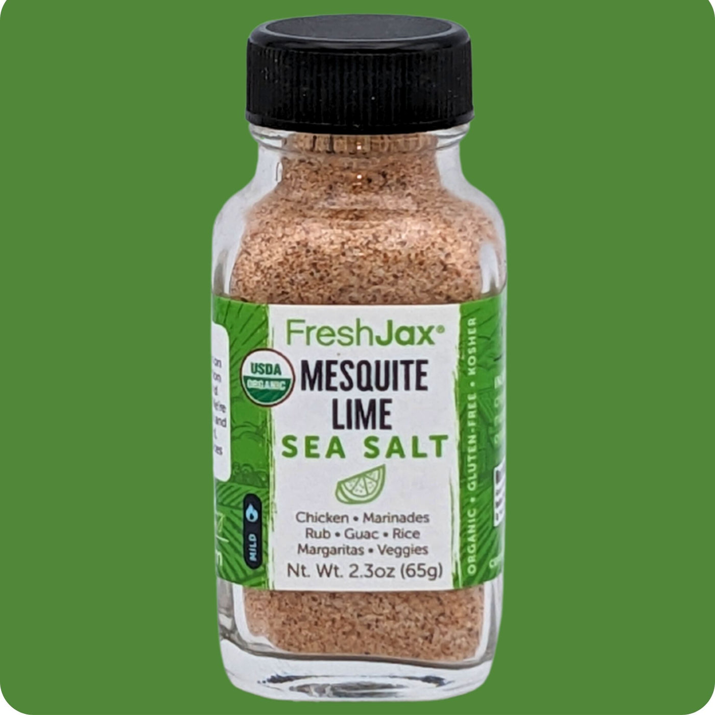 Mesquite Lime Seasoned Sea Salt Organic