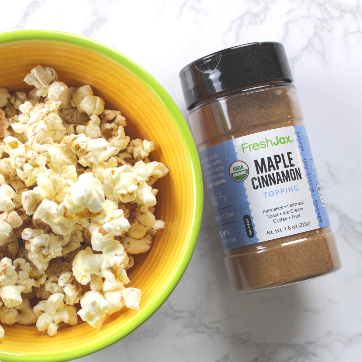Organic Maple Cinnamon Blend – Cozy Sweetness in Every Sprinkle – FreshJax