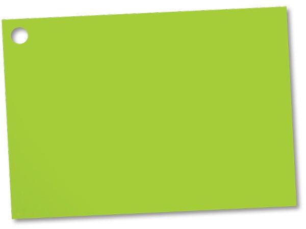 FreshJax Lime Green tag for Gift Sets